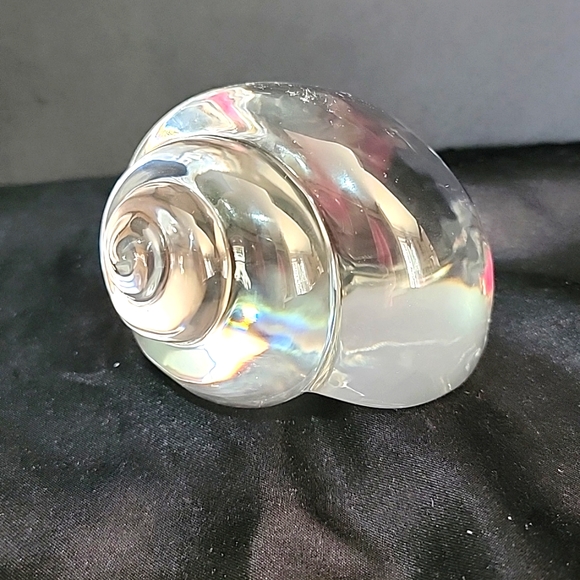 Tiffany&co | Accents | Vintage Tiffany Co Crystal Conch Shell ...